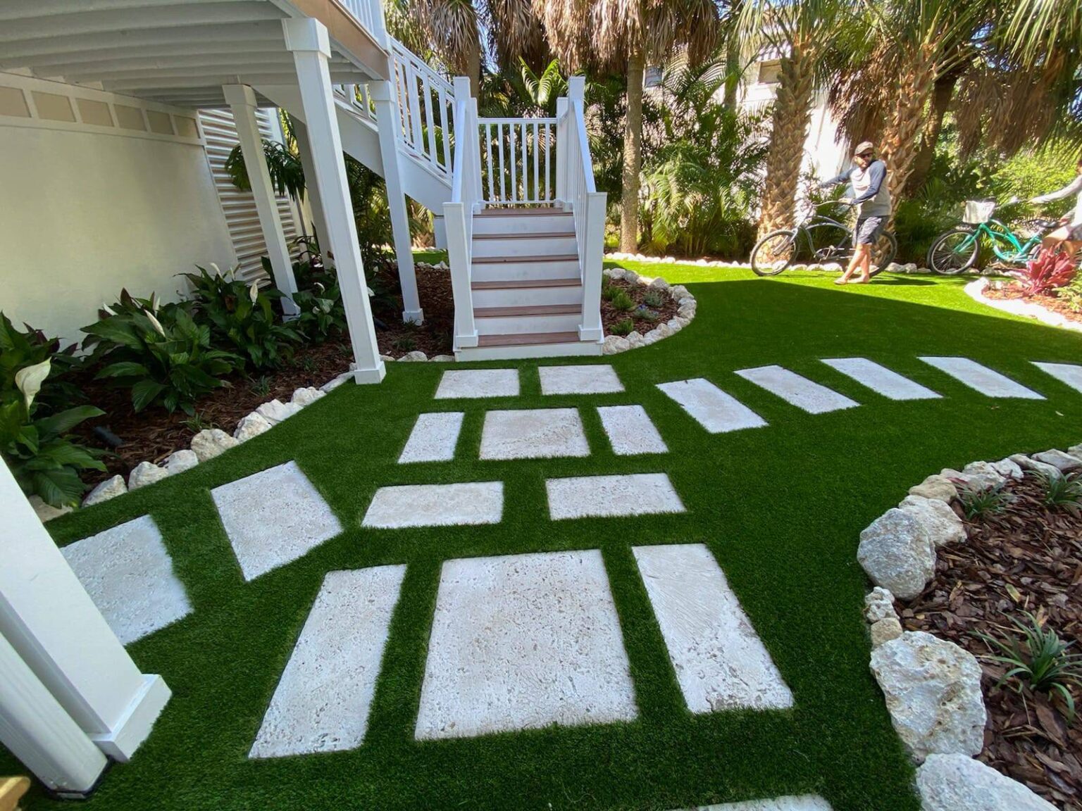 Pavers- With Grass or Without – Simulated Keystone