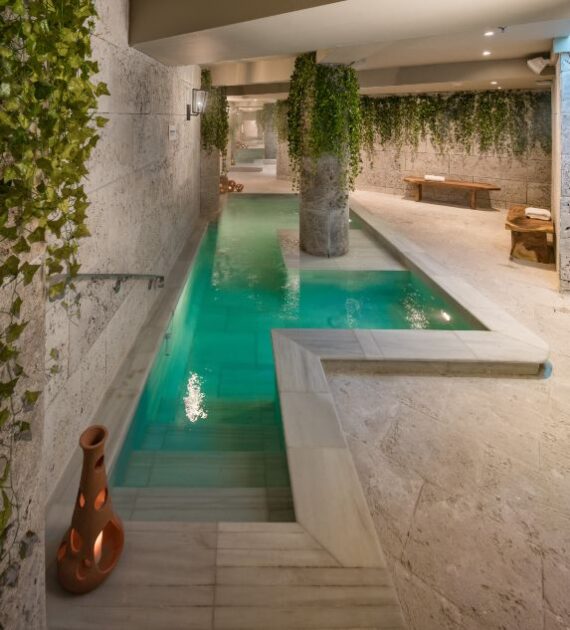 Stone Pool Deck – Simulated Keystone